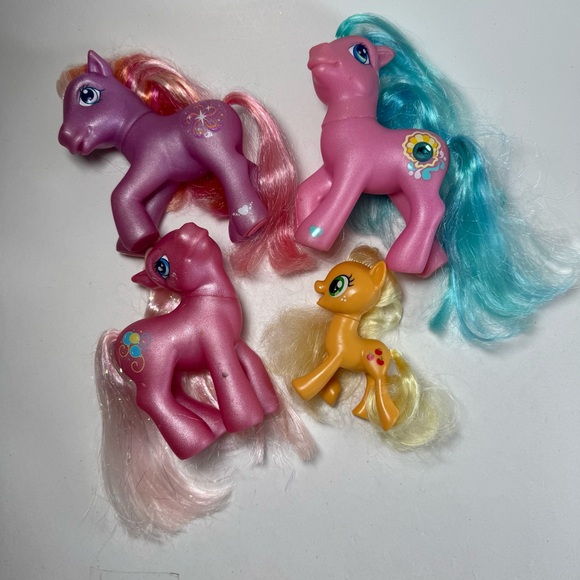 Toys | My Little Pony Lot Of 4 G3 4 Twinkle Twirl Jewel Pinkie Pie G4 3 ...